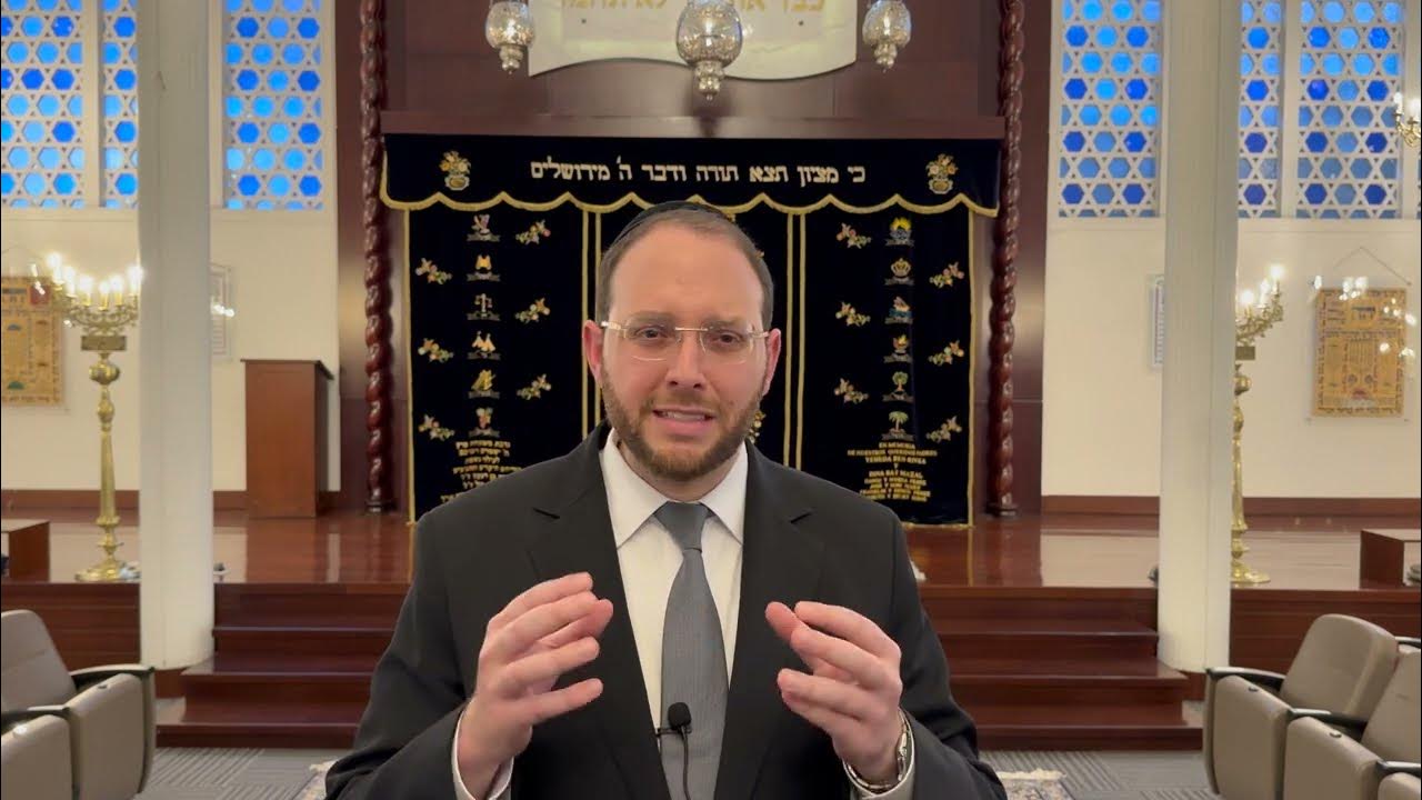 Rabino David Michaan - Parashat Bereshit - situación en Israel 5784 - YouTube