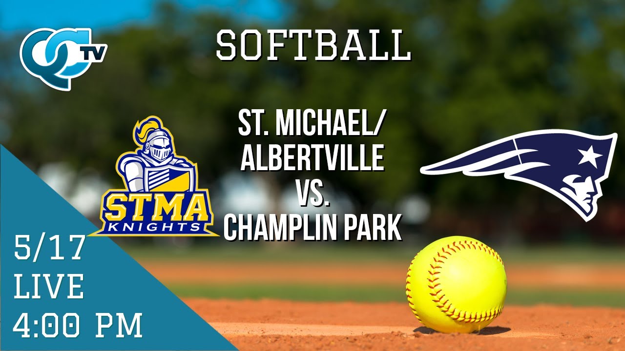 Softball: St. Michael/Albertville @ Champlin Park | Champlin Park High School | QCTV - YouTube