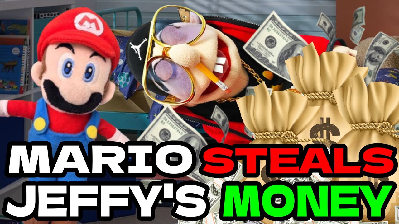 ROBLOX SML Movie: Mario Steals Jeffy's Money - YouTube