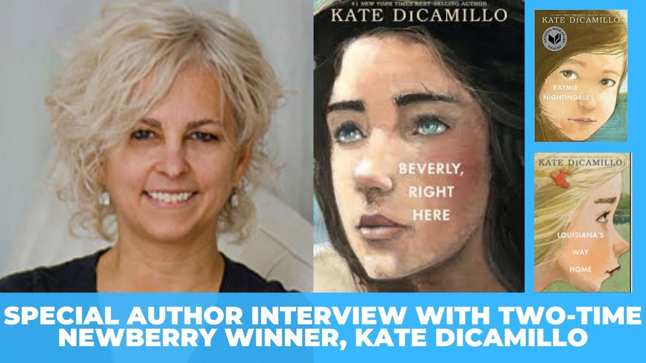 Special Author Interview - Kate DiCamillo - Two Time Newbery Winner ...