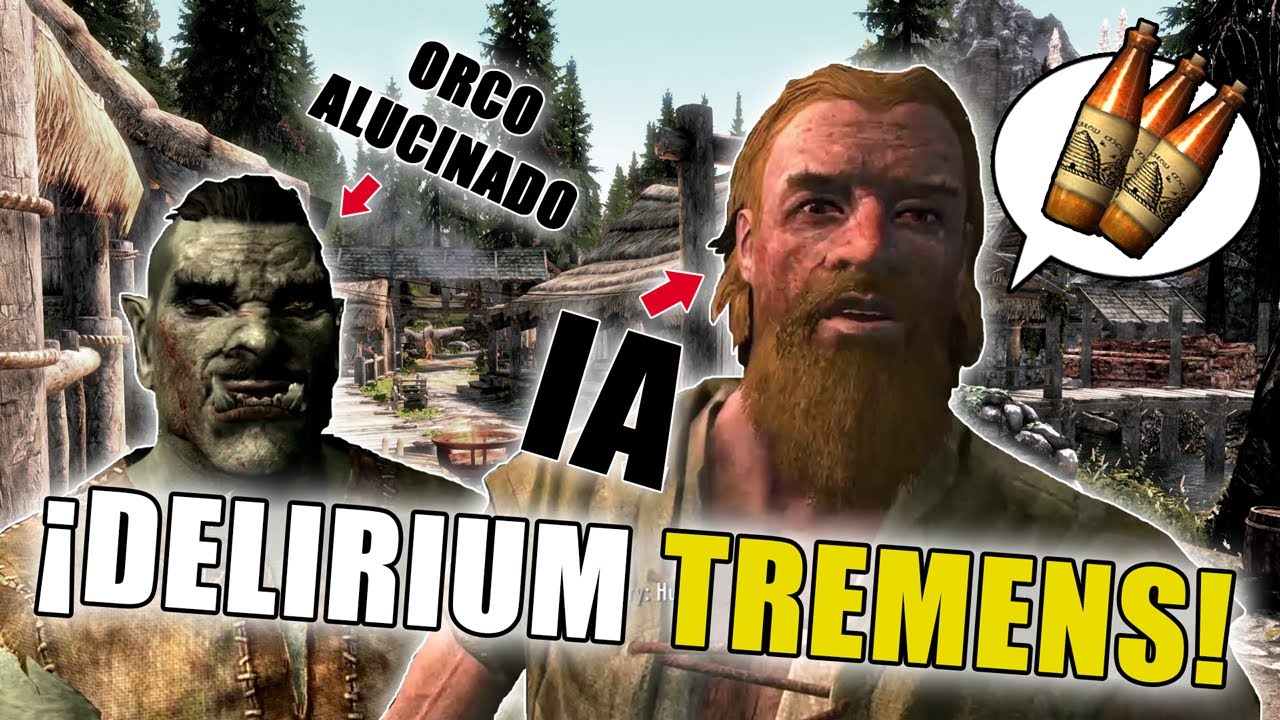 SKYRIM con IA #2 || EMBRY de los OJOS ROJOS y AMARILLOS - YouTube