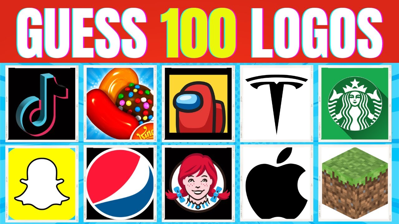 Can You Guess The Logo? | Guess the Logo in 5 Seconds | 100 Famous ...
