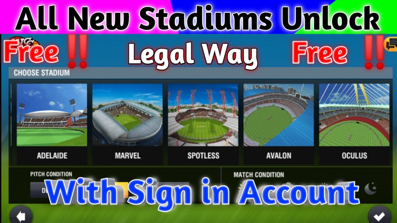 How to unlock All Stadiums In WCC2|| No mode,No Root,No coins By New ...