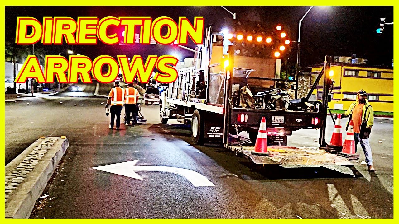 USA - DIRECTION ARROWS STEP by STEP - @MasterWorkers - YouTube