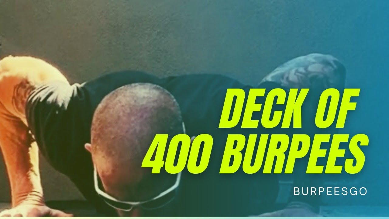 400 Rep Deck of Cards Burpee Workout - YouTube