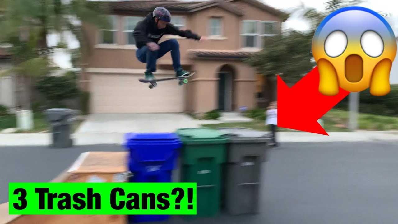 The Most Insane Trash Can Gap Ever?! - YouTube