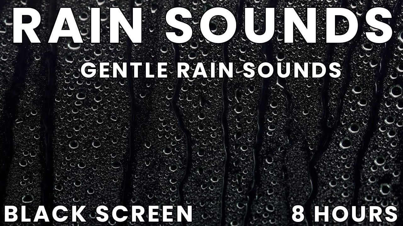 Relaxing Light Rain Sounds For Sleep - YouTube