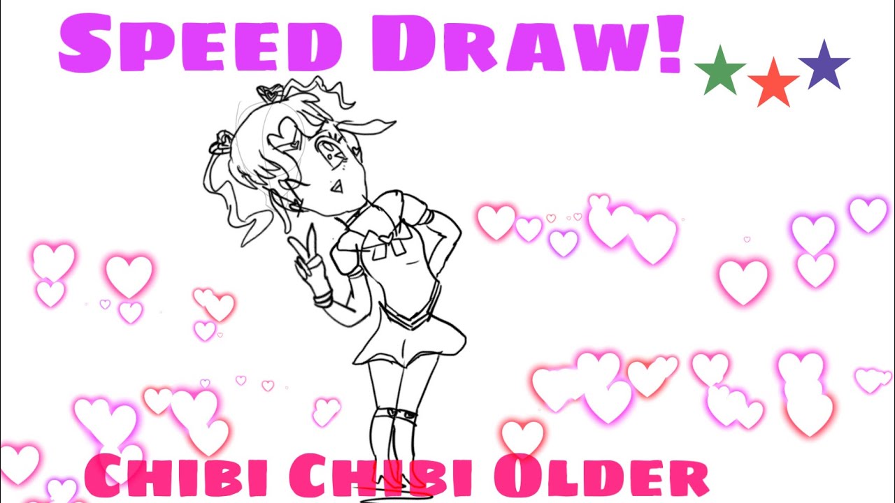 Speed draw ️ Chibi Chibi Older! read description - YouTube