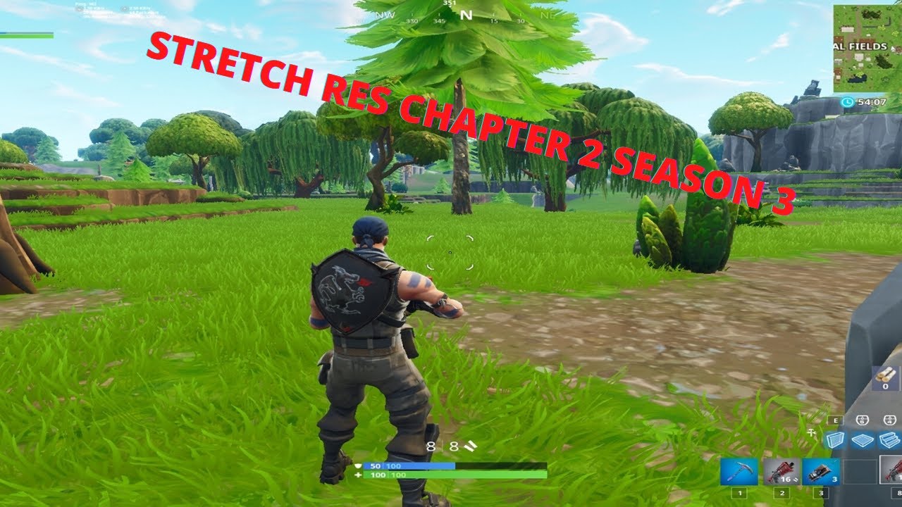 HOW TO GET STRETCH RESOLUTION FORTNITE CHAPTER 2 SEASON 3 | Shmammy ...