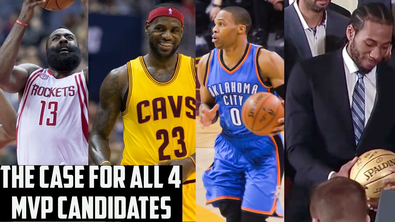 Making The Case For All 4 NBA MVP Candidates | 2017 - YouTube