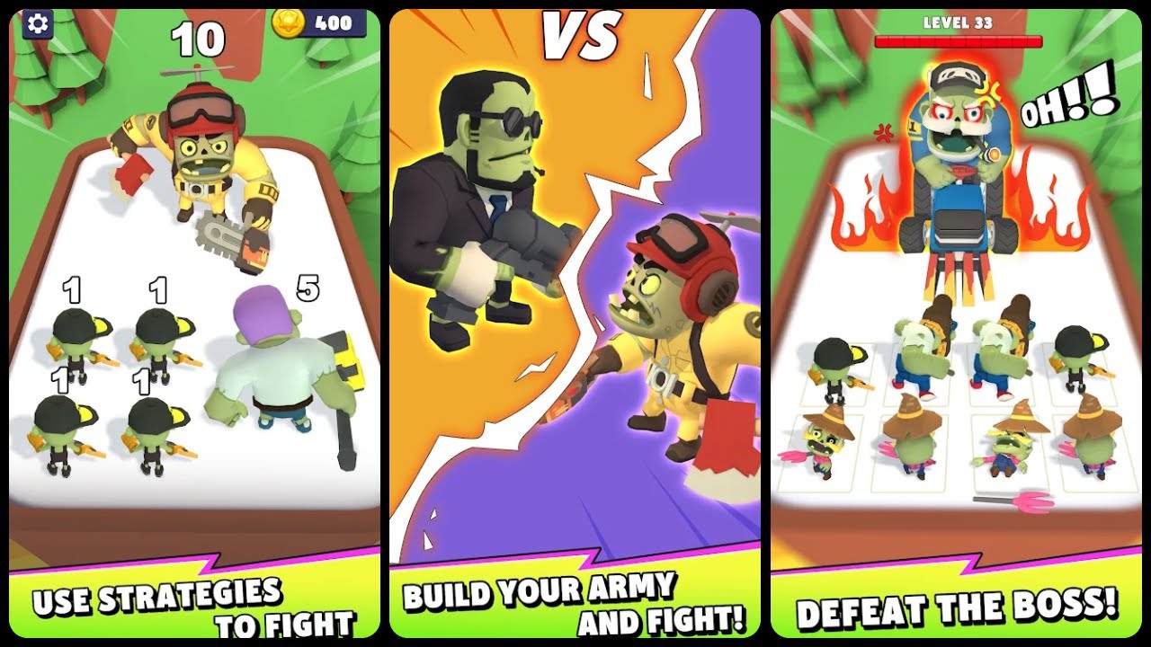 Merge Survival: Zombies Gameplay Android Mobile - YouTube