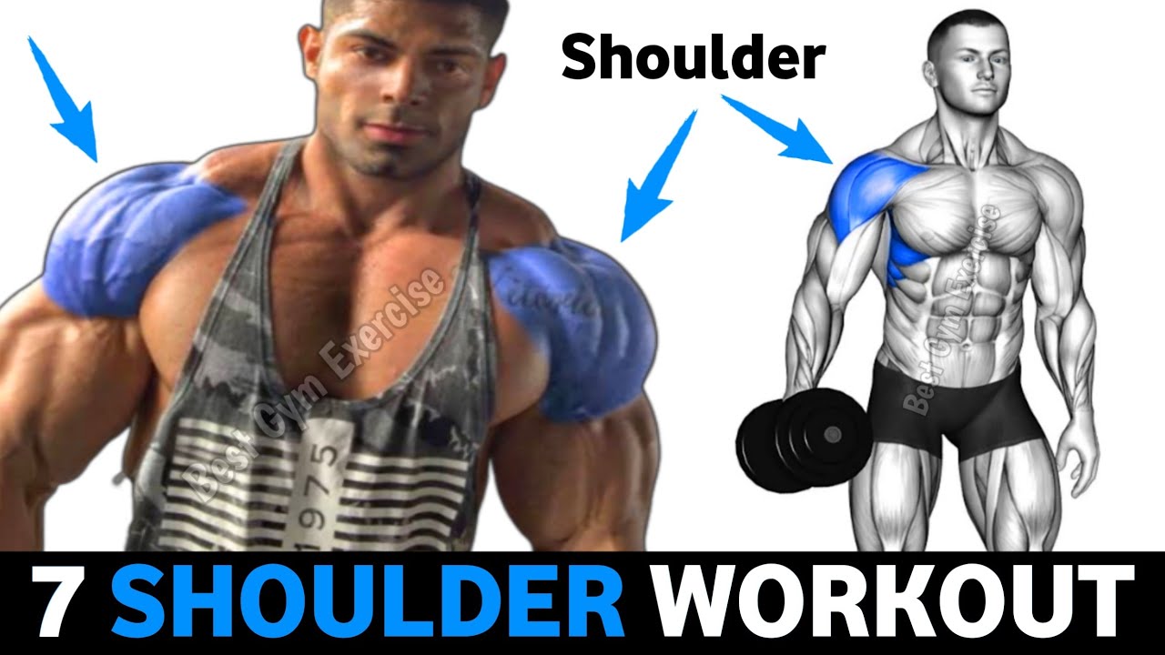 7 Fastest Effective Shoulder Exercises At Gym - YouTube