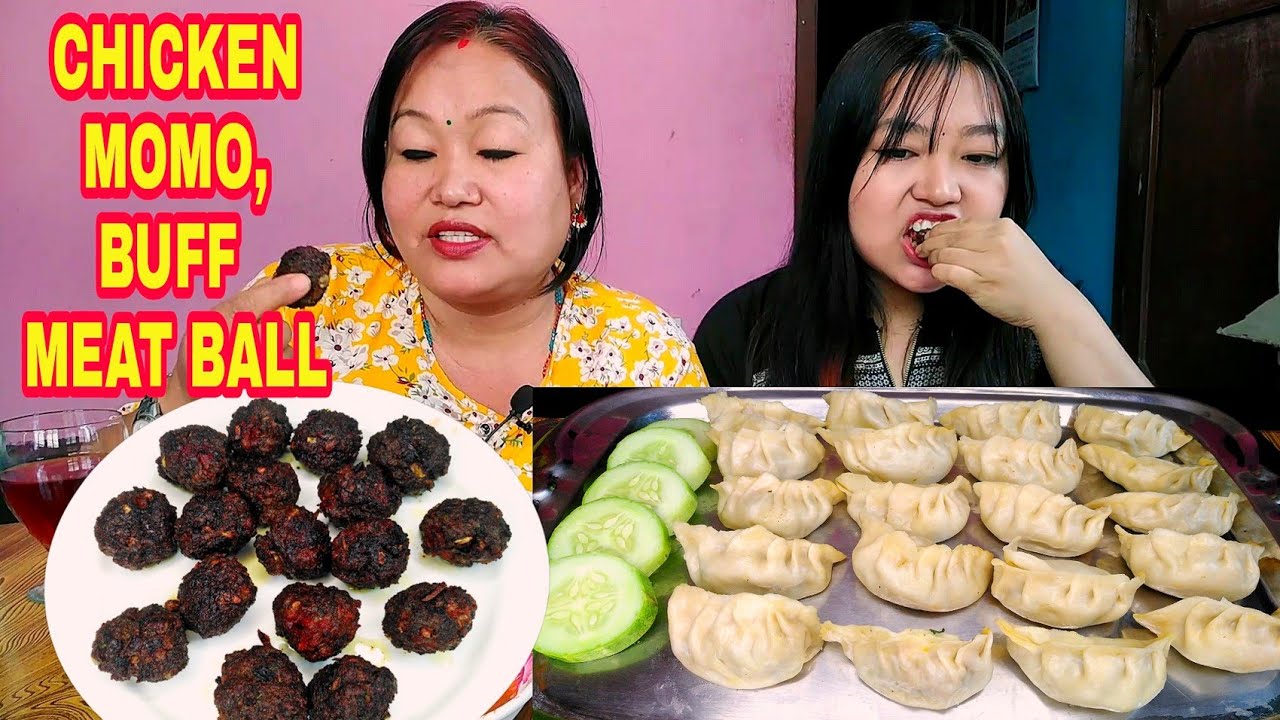 Buff Meatballs, Chicken momo | Mummy's Wish - YouTube
