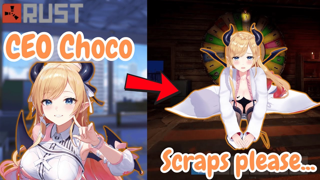 Choco Sensei Gave Up Her Hustle… for Gambling Addiction [#HoloRUST Day ...