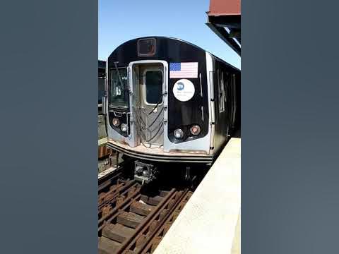 Queens Manhattan Bound R32 R143 R160A J trains NIS R160A train at Chauncey Street - YouTube