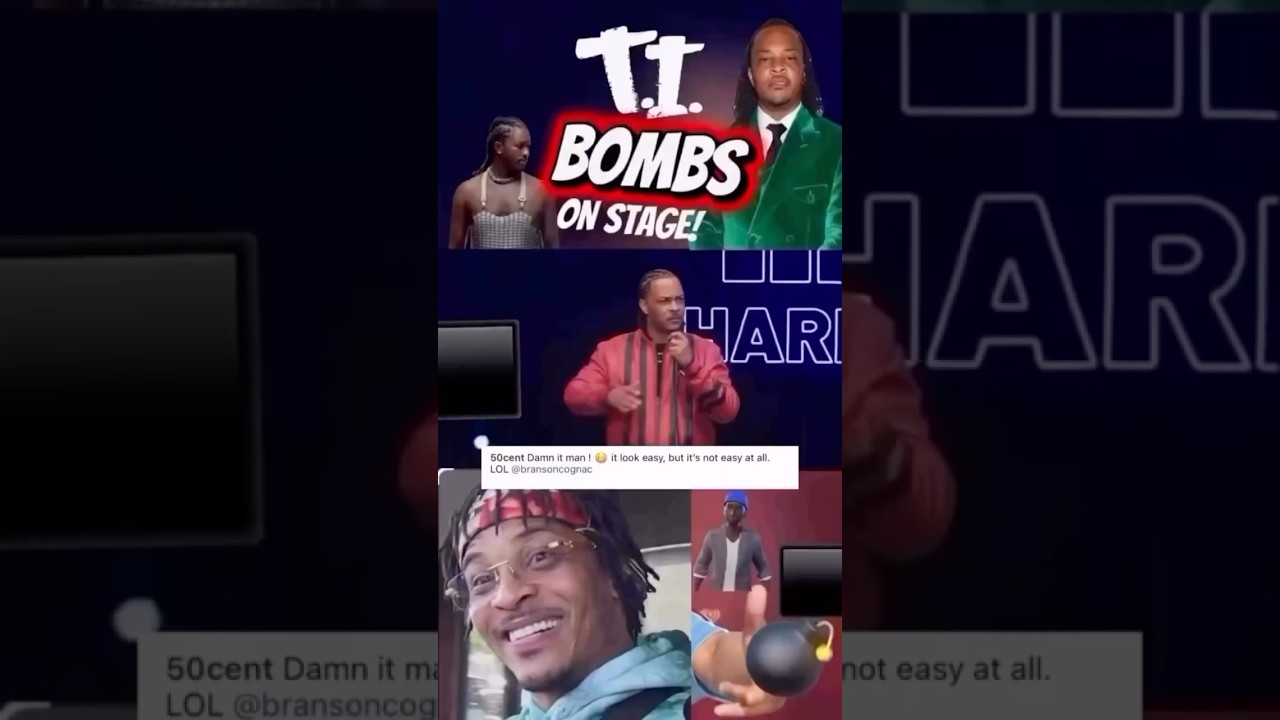 T.I. Gets Booed On Staged #tip #comedy #viralvideo - YouTube