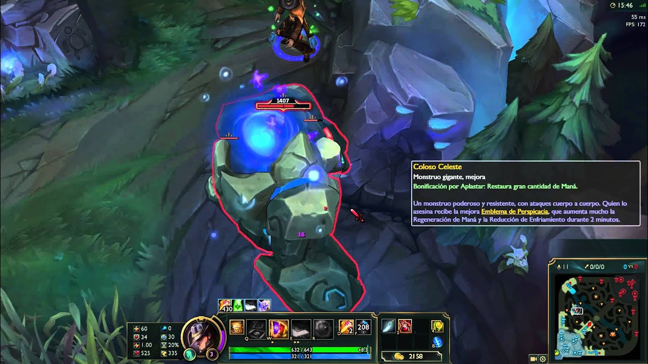 How to correctly blue buff (Twisted Fate) - YouTube