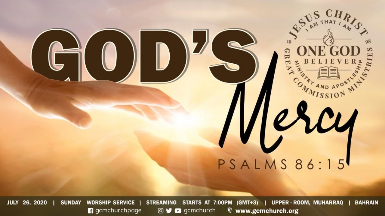 God's Mercy - Psalms 86:15 - YouTube