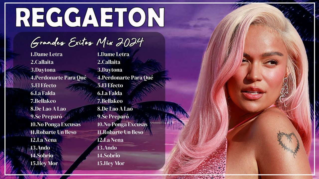 TOP REGGAETON SONGS 🎵 MOST POPULAR LATIN MUSIC 2024 🎵 BEST REGGAETON ...