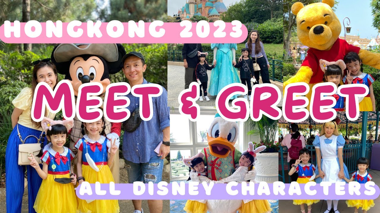 MEET & GREET TANDA TANGAN MICKEY MOUSE & FRIENDS AT DISNEYLAND # ...