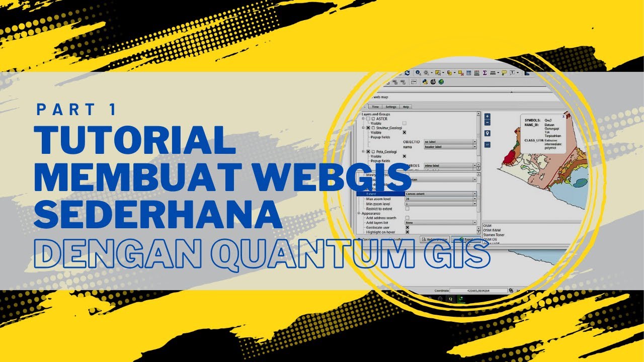 Part 1 Tutorial Membuat Webgis Sederhana Dengan Quantum Gis 12 Sebuahtutorial Stpn Youtube