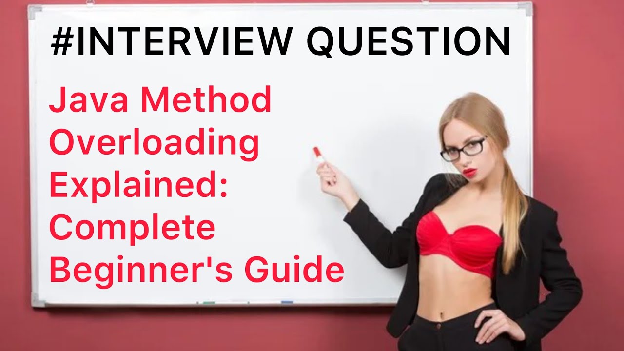 Java Method Overloading Explained Complete Beginners Guide Youtube