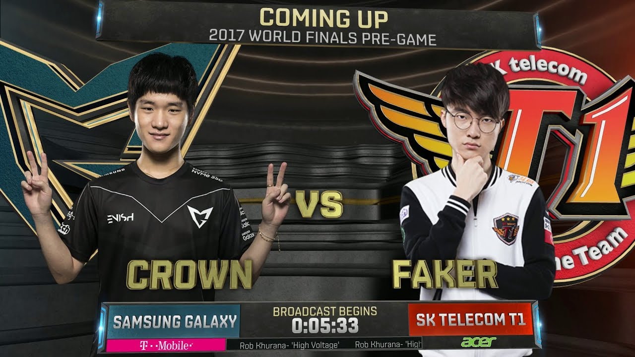 SKT vs SSG - Worlds 2017 Finals - YouTube