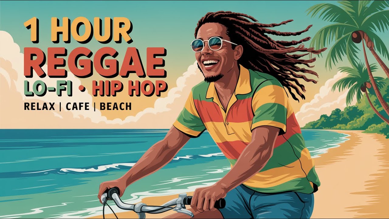 [1 Hour] Chill Reggae Lo-fi Hip Hop Vibes – Relaxing Beats for Work ...
