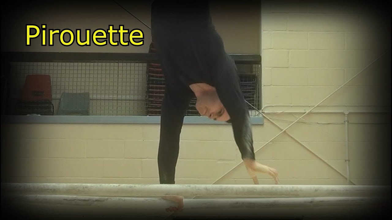 How To Do 'Pirouette' On P Bars - YouTube