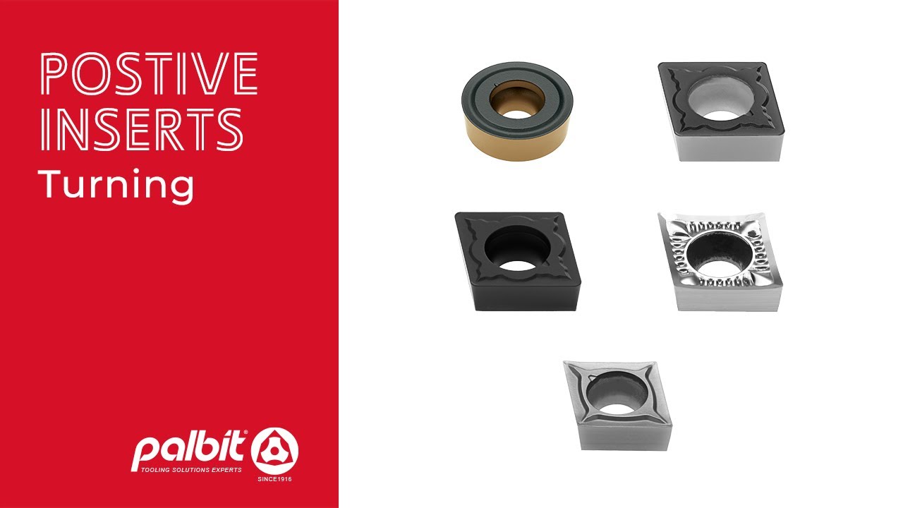 Positive Inserts for Turning - YouTube
