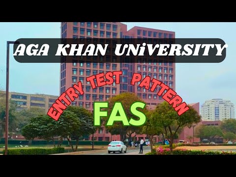 Aga Khan University Admission Test 2026 | AKU FAS Entry Test Pattern ...