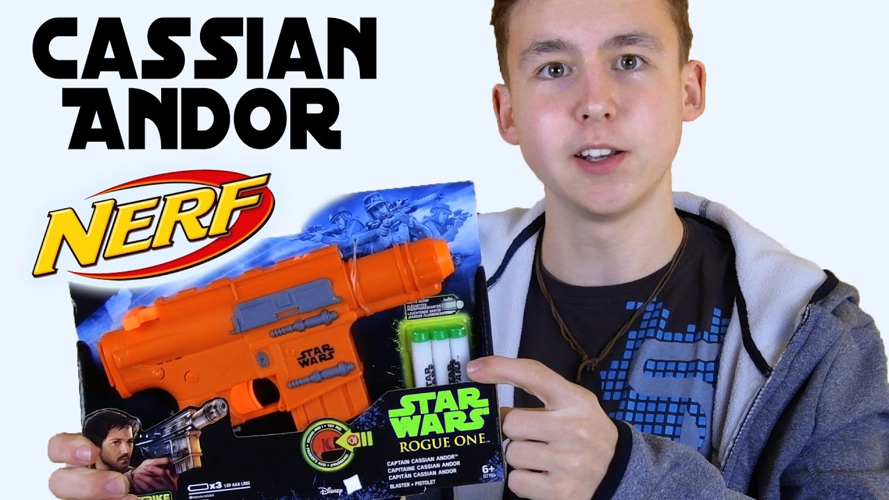 Nerf Star Wars Captain Andor Blaster | Magicbiber - YouTube