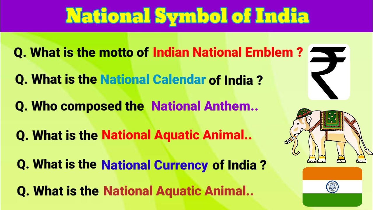 National Symbols Of India Quiz National Symbols Of India national-symbols-of-india-quiz-national-symbols-of-india