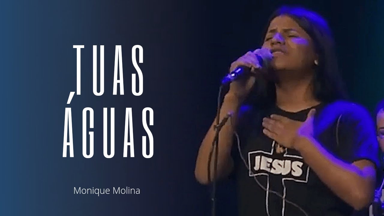Tuas Águas | Monique Molina | Cover - Julia Vitoria #covergospel - YouTube