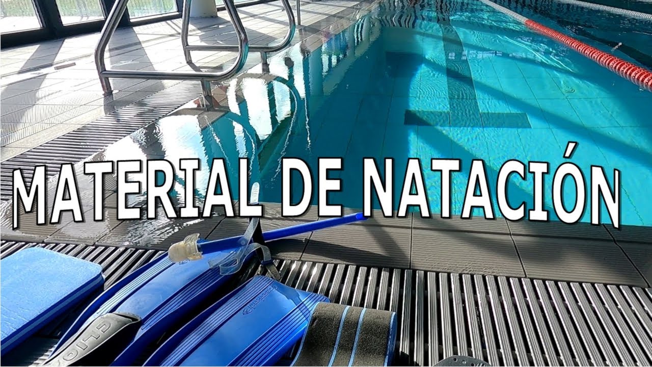 Material básico de natación en piscina 🏊‍♀️ - YouTube