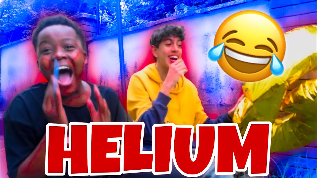 HELIUM CHALLENGE FOR THE FIRST TIME!! - YouTube