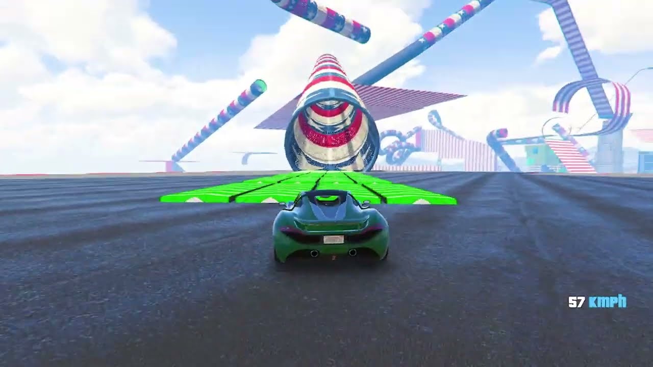 SHINCHAN AND FRANKLIN TRIED THE IMPOSSIBLE MEGA RAMP PARKOUR CHALLENGE ...