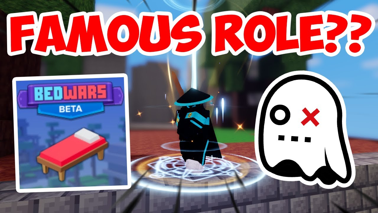 devs added [FAMOUS] role for youtubers?? (roblox bedwars) - YouTube