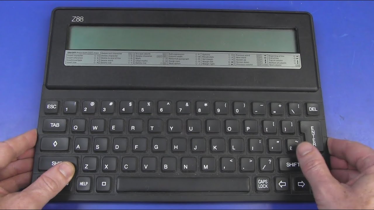 EEVblog #382 - Cambridge Z88 Teardown - YouTube