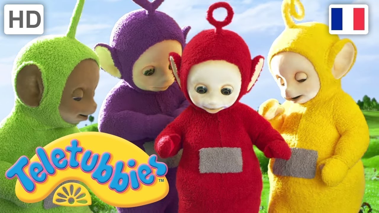 Les Teletubbies en français Des empreintes de pas dans la boue Épisode ...