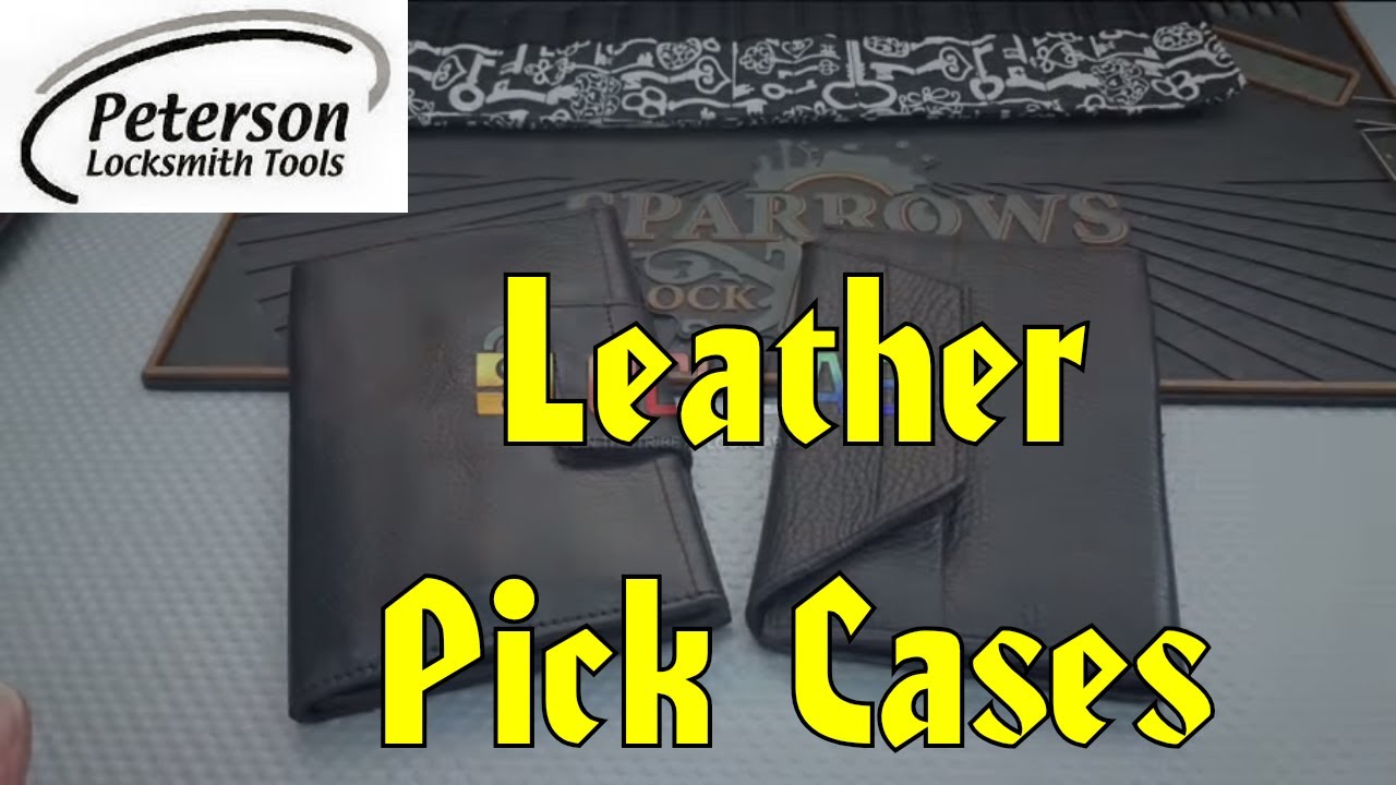 (827) Review: Peterson Review: Peterson Leather Lock Pick Cases - YouTube