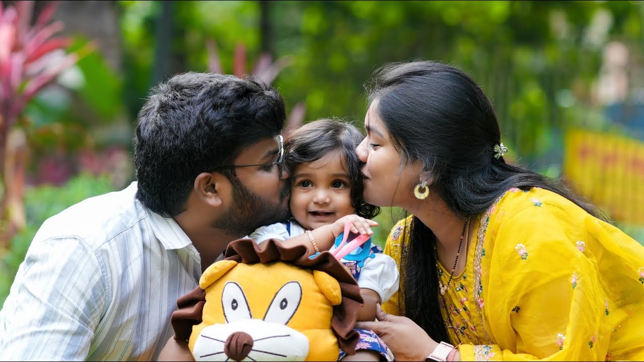 Srihitha Pre Birthday Shoot| #chinnari #birthdaygirl #cakesmash - YouTube