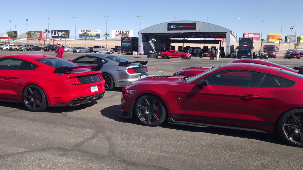 Different Reds 2020 GT500 - YouTube