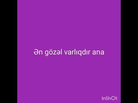 Ana şeri. Aytəkin Qasımzadə