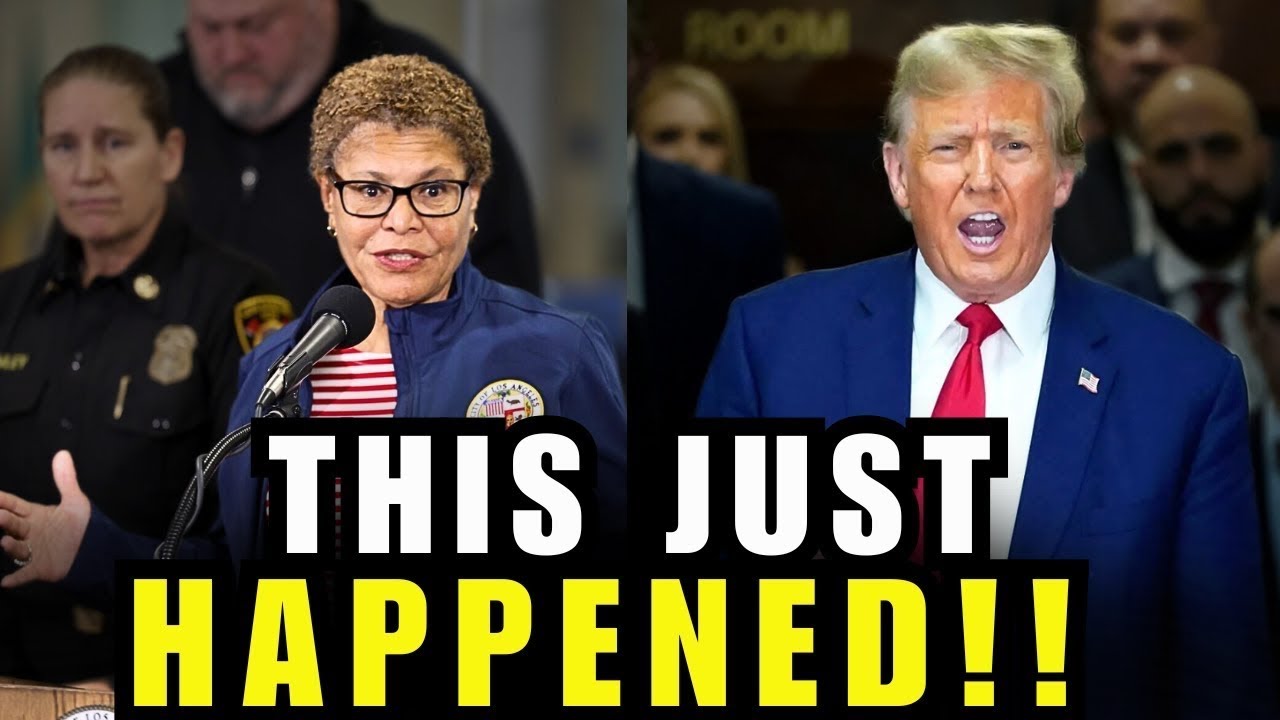 Mayor Bass ARRESTED At Anti Ice Protest Trump Threatens To Charge Her ...
