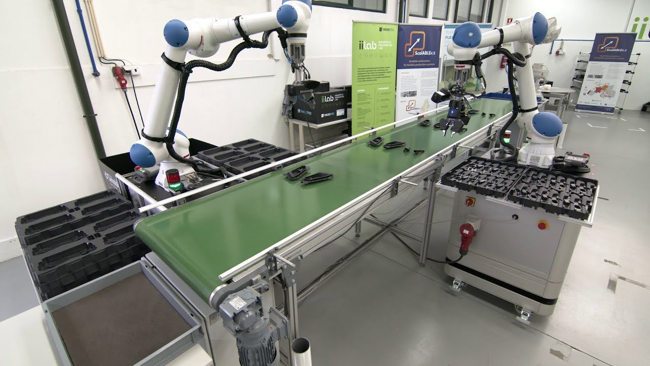 ScalABLE4.0 Flexible Production System | Multi-Product Production Line ...