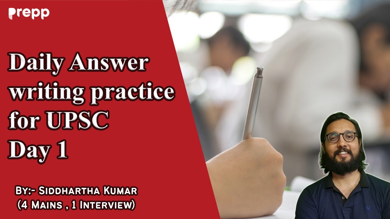 Daily Answer writing practice for UPSC Day 1 | UPSC Mains | #upsc # ...