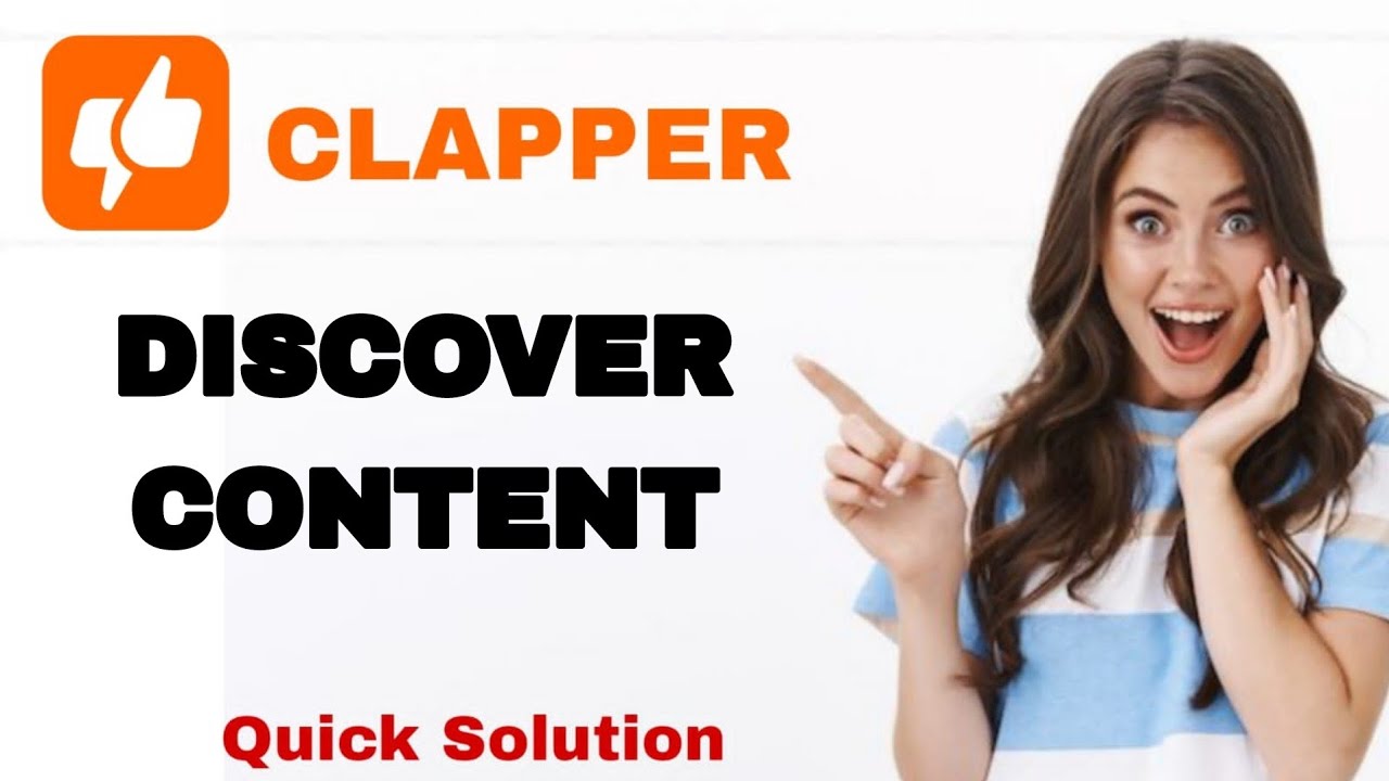 How To Discover Content On Clapper App | Step By Step - YouTube