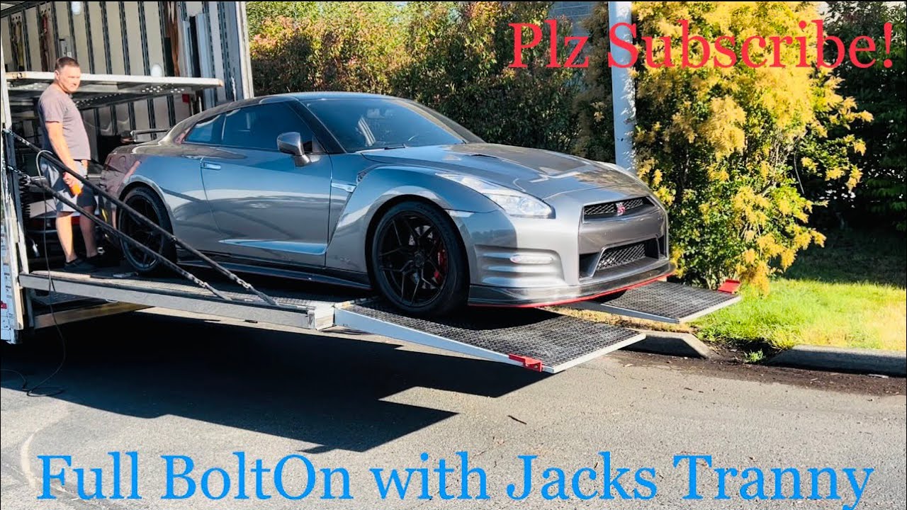 Episode #3, Nissan R35 GTR Full Bolt On with Jacks transmission - YouTube