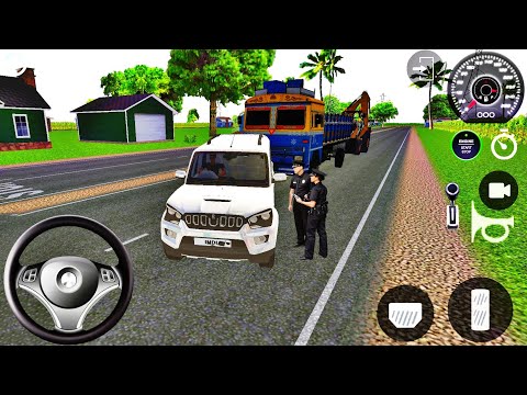 Indian Car Simulator 3D 🚗💥 Gameplay 22 || Mahindra Scorpio || Flash Simulator